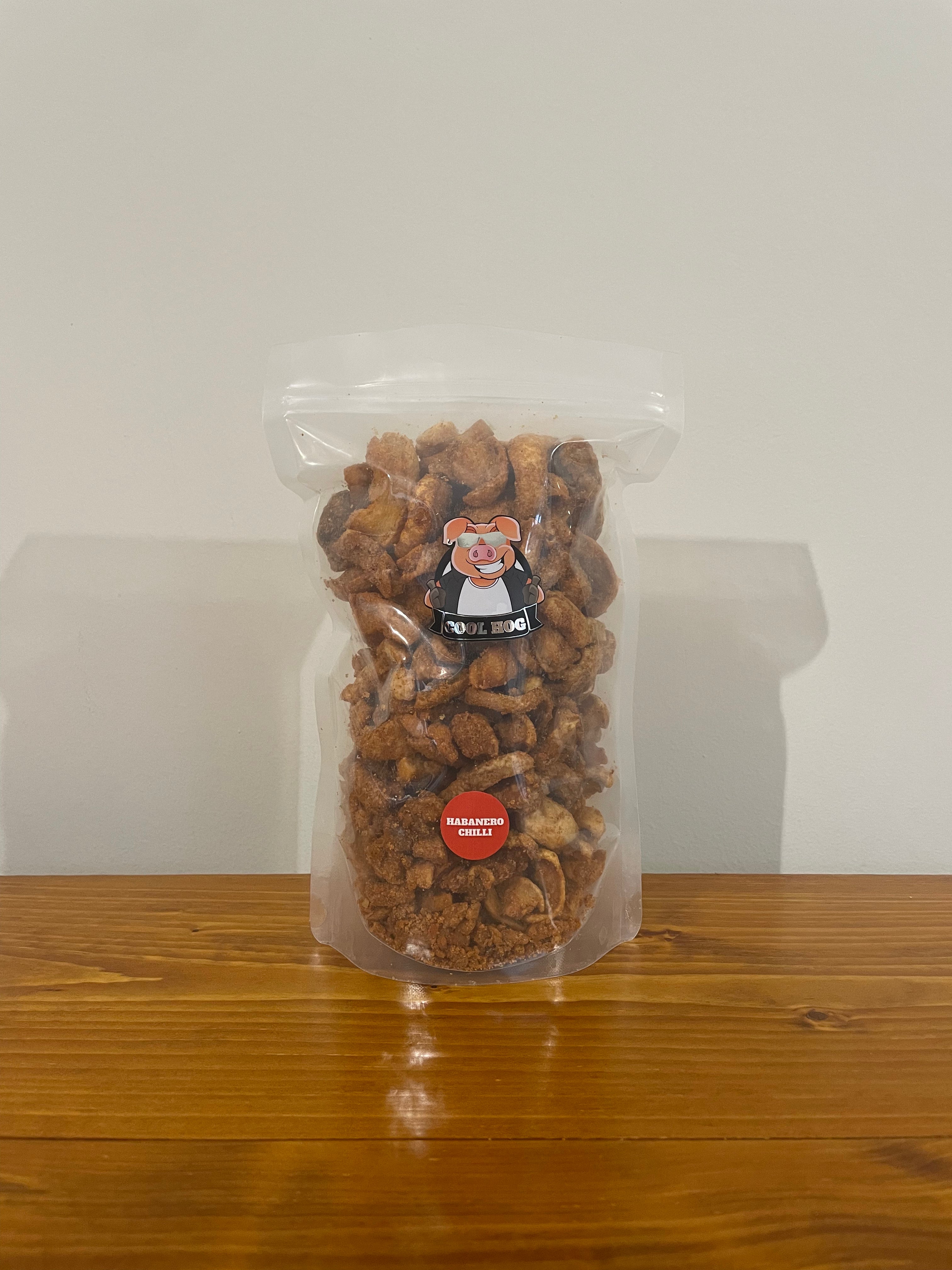 Habanero Chilli Flavour Pork Scratching Jar Refill – Cool Hog Snacks